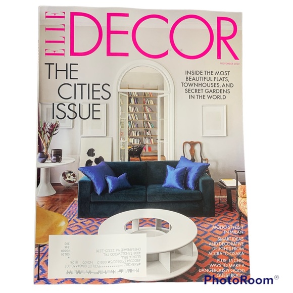 Elle | Accents | Elle Decor Magazine November 222 The Cities Issue ...